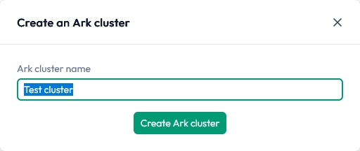 Create an ARK Server Cluster