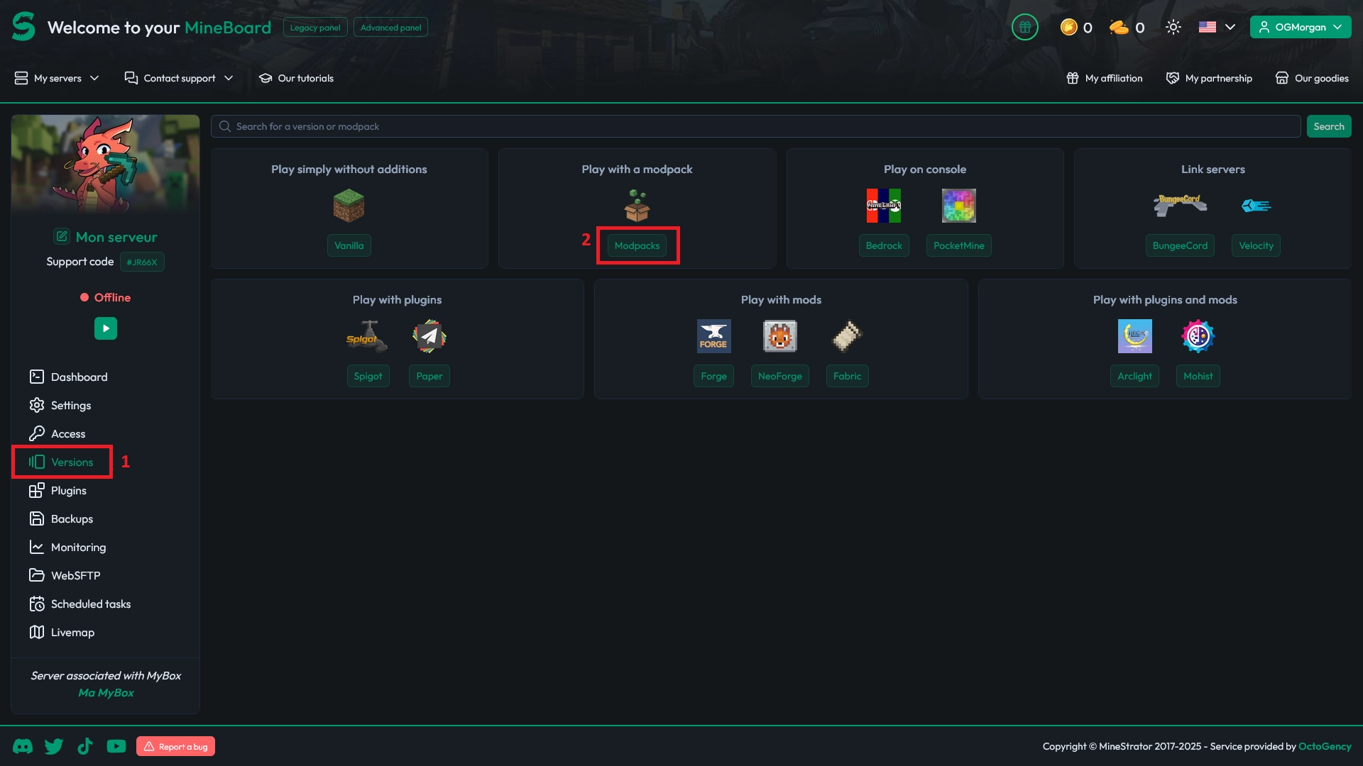 Automatically install a CurseForge modpack