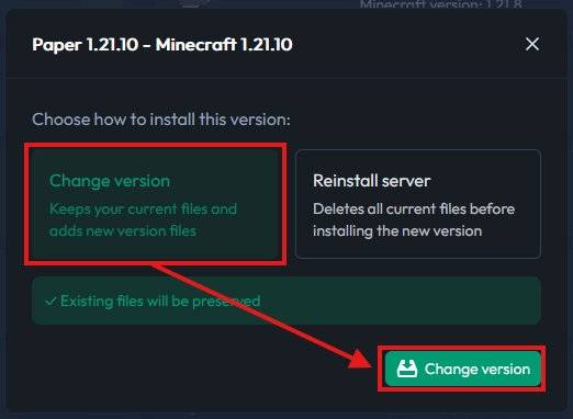 Change Minecraft Server Version - Step-by-Step 2026 | Min...